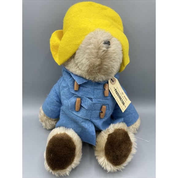 Eden Toys | Toys | Vintage Paddington Bear 975 1981 Eden Plush Toy 15 Blue Raincoat | Poshmark